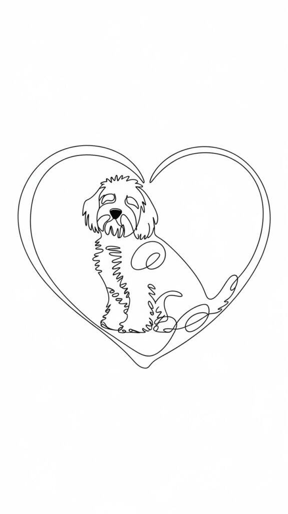 20 Adorable Cockapoo Tattoo Ideas for Dog Lovers - Cockapoo HQ