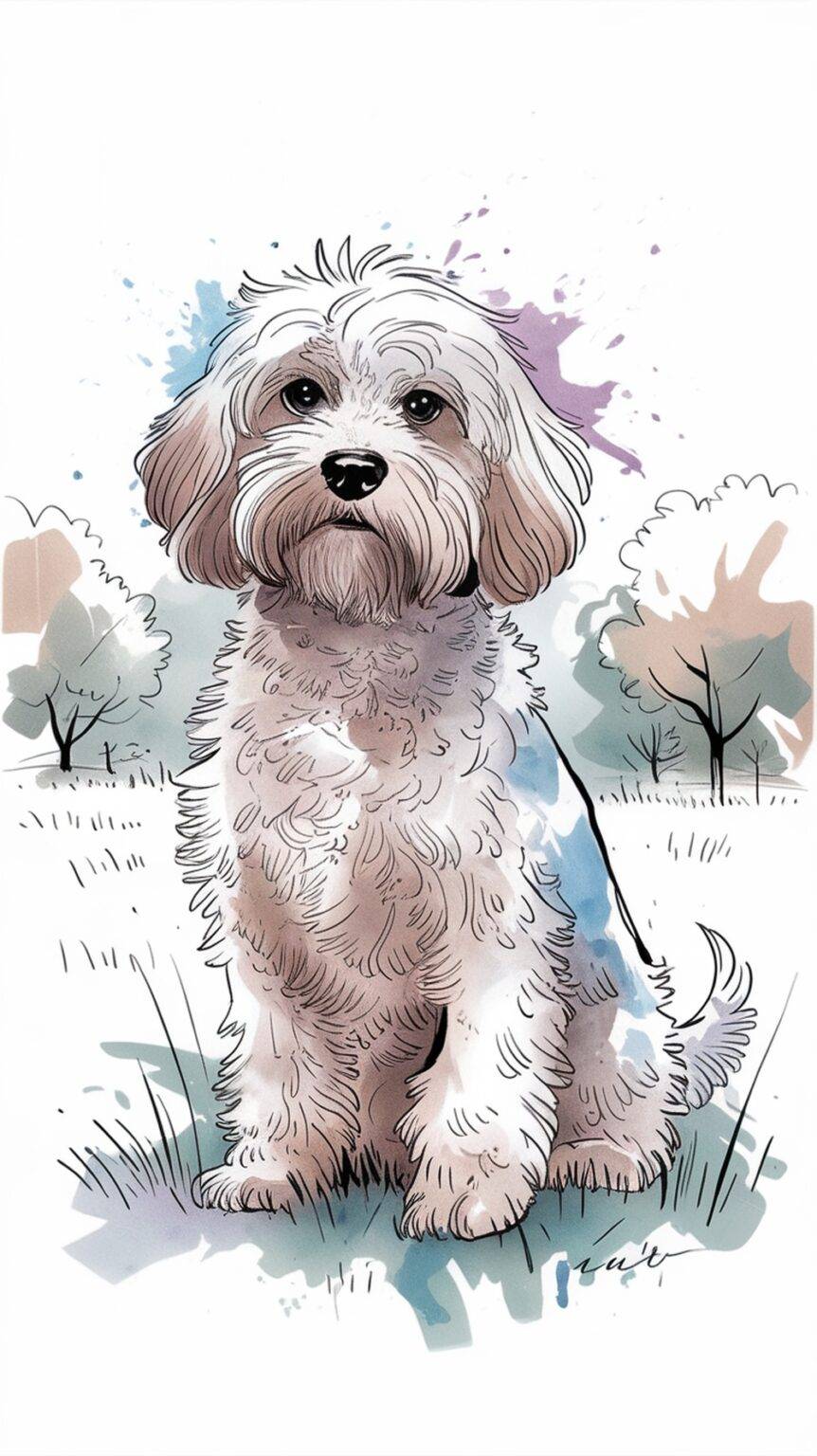 20 Adorable Cockapoo Tattoo Ideas for Dog Lovers - Cockapoo HQ